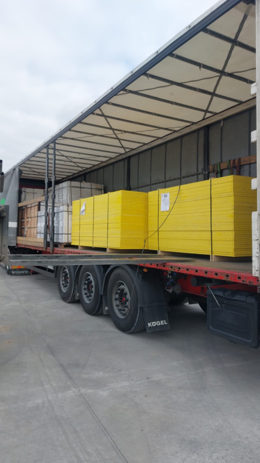 Placa galbena tip Doka 2000x500x27 mm - Cofraj tip Doka - KRN Cofraje